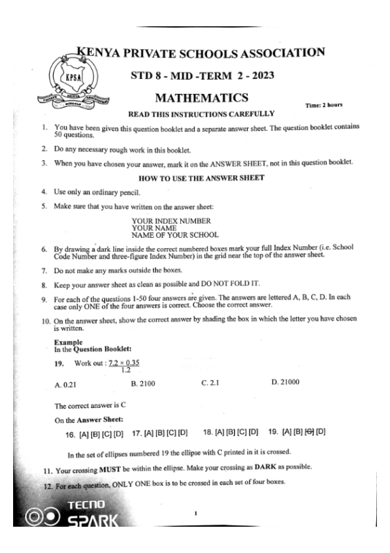 2025 GRADE 8 TARGETER WINGS 005 EXAMS WITH MARKING SCHEMES Elimu 2025 GRADE 8 TARGETER WINGS 005 EXAMS WITH MARKING SCHEMES Elimu