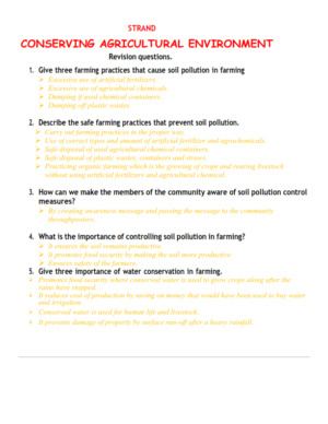GRADE 7 AGRICULTURE TOPICAL REVISION BOOKLET - Elimu Cloud | Notes ...
